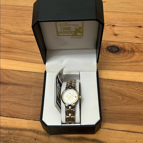 Disney | Accessories | Disney Gold And Silver Mens Watch | Poshmark